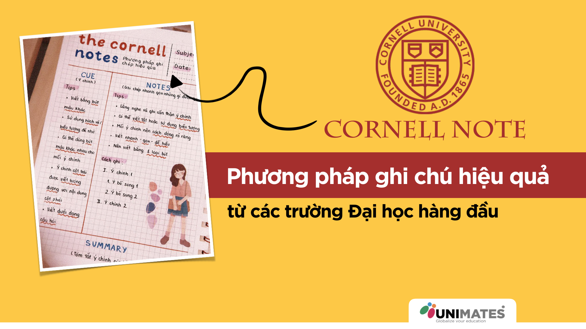 Cornell Note - Phương pháp ghi chú hiệu quả cho kết quả cao